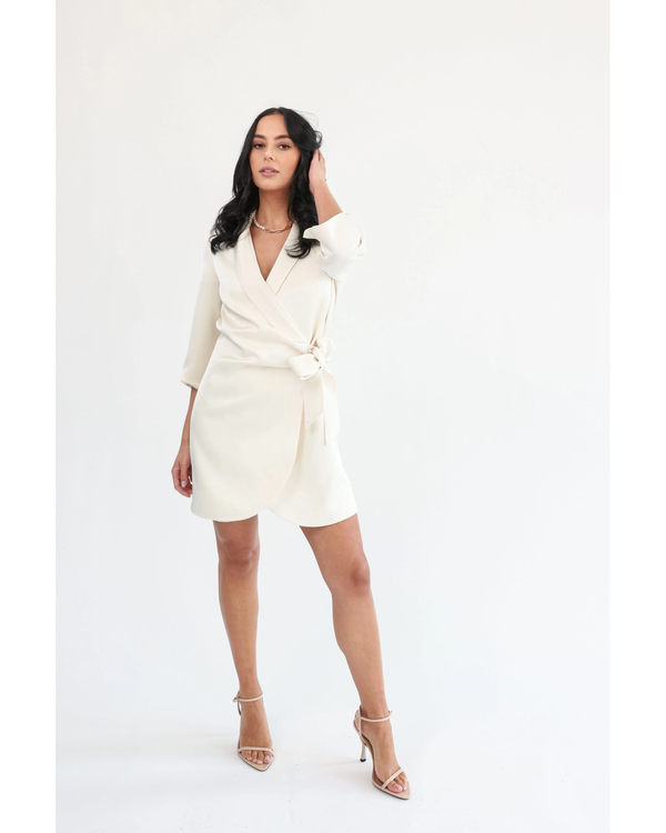 "The Sarah" Wrap Blazer Dress | Endless