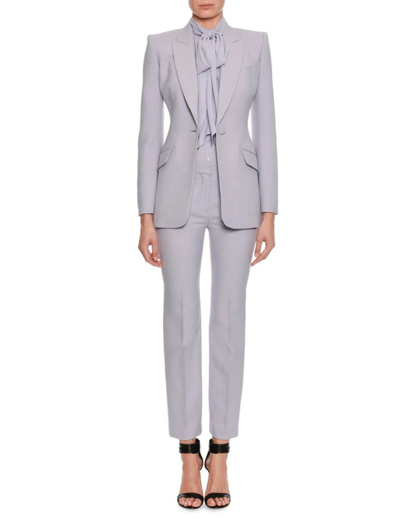 Endless | Shop Boxy Wool Blend Single-button Jacket by Alexander ...