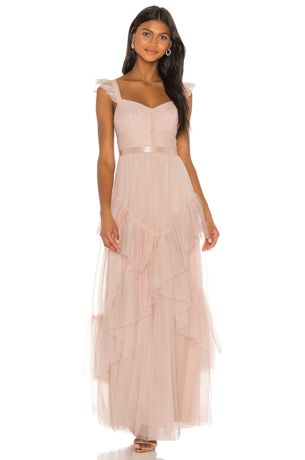 Tiered Ruffle Gown – Endless