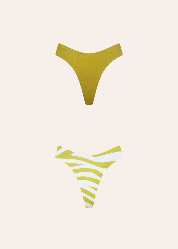 Endless | Shop Kim Bikini Bottom Reversible Green by Dvete | UAE’s ...